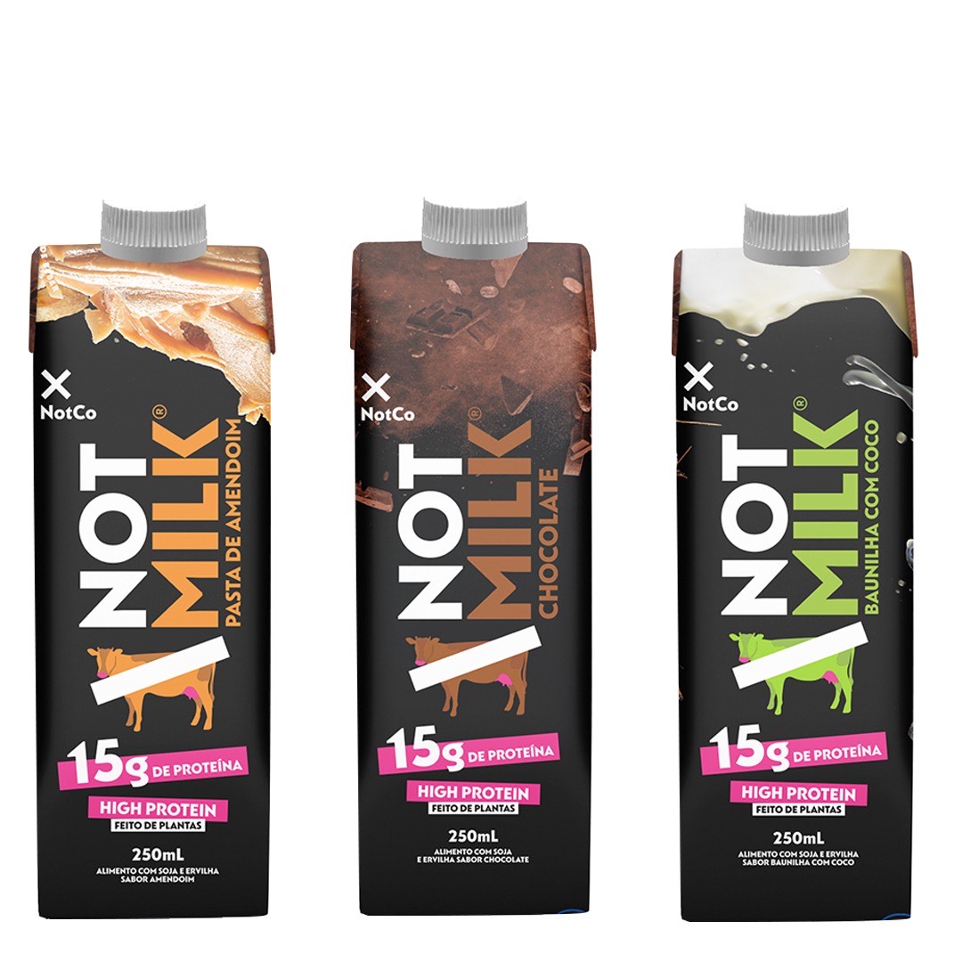 NotCo lança NotMilk High Protein, primeira bebida proteica 100% vegetal ...